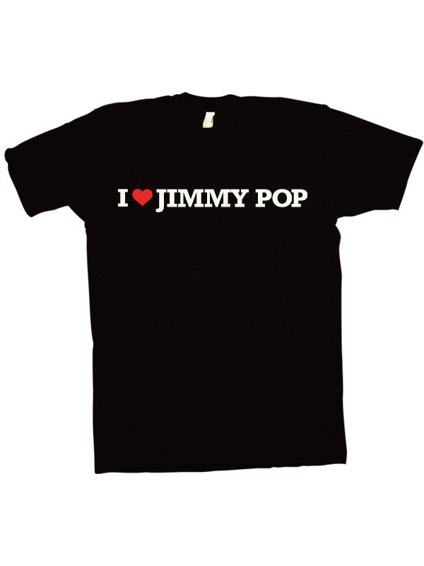 I Love Jimmy Pop T-Shirt (Black) – Bloodhound Gang